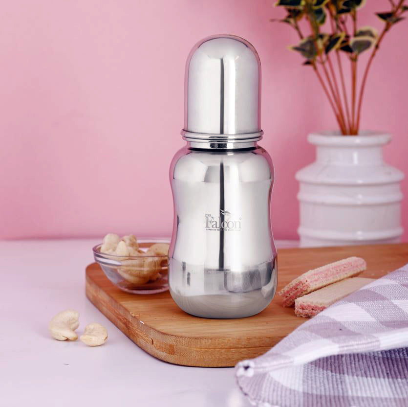 Shop Steel Baby Bottle with Steel cap Online. – PddFalcon
